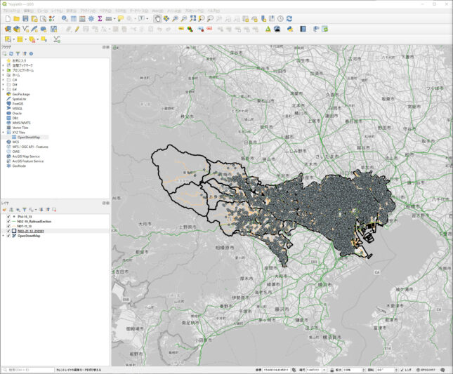 国土数値情報のデータをQGISで表示する手順を画像で解説：無料でGISを使ってみる - LL.me